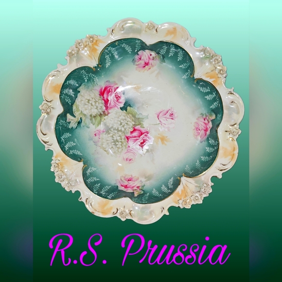 R.S Prussia. | Dining | Antiquers Prussia Serving Bowl 893 | Poshmark